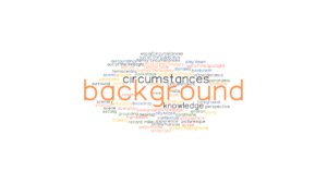 BACKGROUND: Synonyms and Related Words. What is Another Word for ...