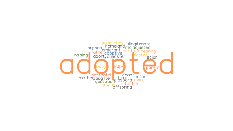 ADOPTED: Synonyms and Related Words. What is Another Word for ADOPTED ...