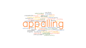 APPALLING: Synonyms and Related Words. What is Another Word for ...