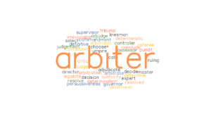 ARBITER: Synonyms and Related Words. What is Another Word for ARBITER ...