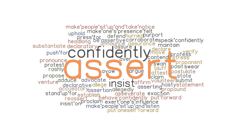 ASSERT: Synonyms and Related Words. What is Another Word for ASSERT ...