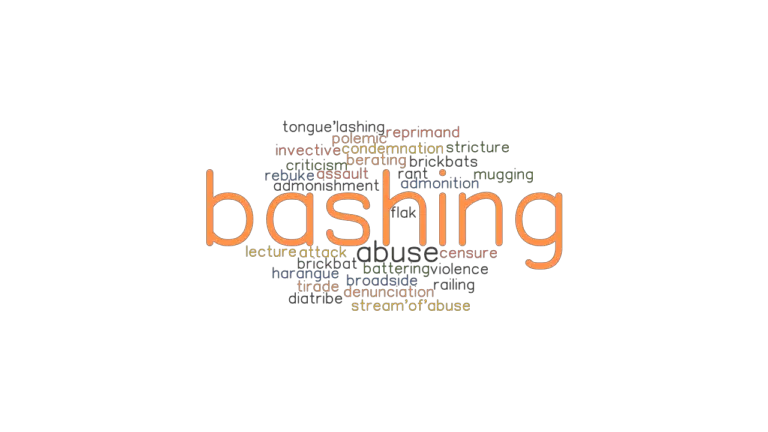 BASHING: Synonyms and Related Words. What is Another Word for BASHING ...