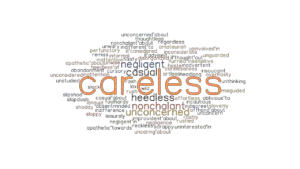 CARELESS: Synonyms and Related Words. What is Another Word for CARELESS ...