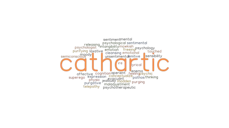 CATHARTIC: Synonyms and Related Words. What is Another Word for ...