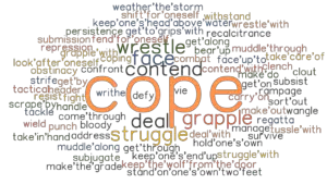 COPE: Synonyms and Related Words. What is Another Word for COPE ...