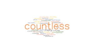COUNTLESS: Synonyms and Related Words. What is Another Word for ...