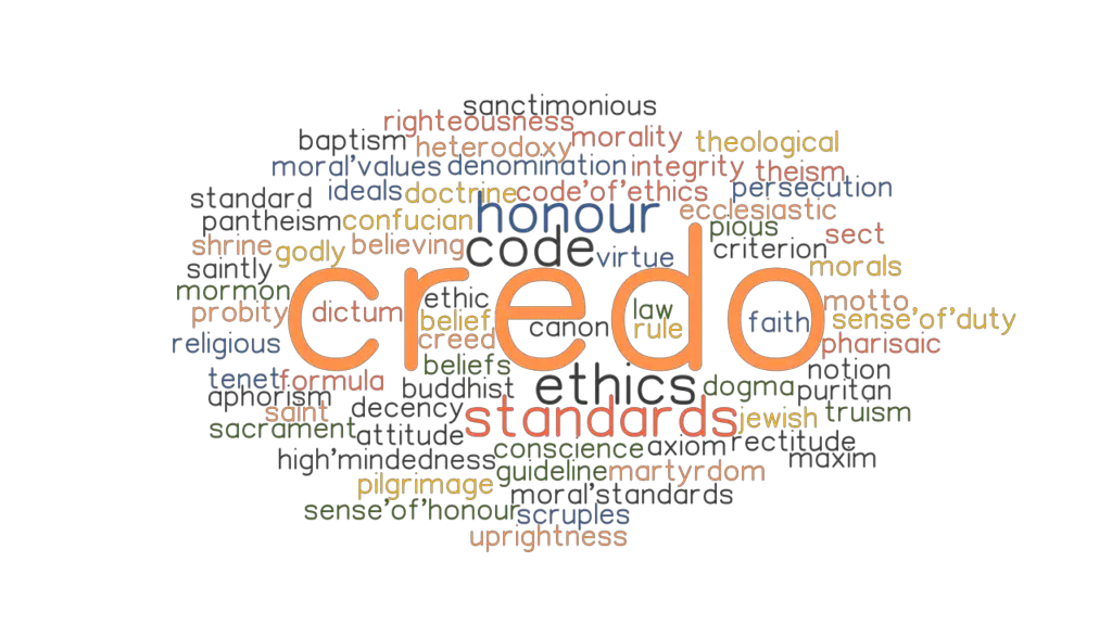 CREDO: Synonyms and Related Words. What is Another Word for CREDO ...