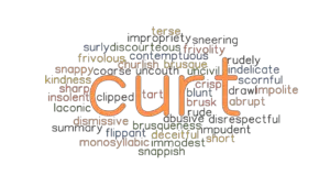 CURT: Synonyms and Related Words. What is Another Word for CURT ...
