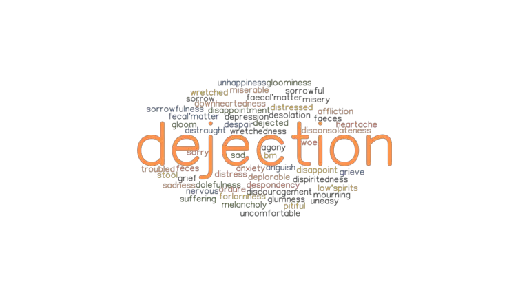 DEJECTION: Synonyms and Related Words. What is Another Word for ...
