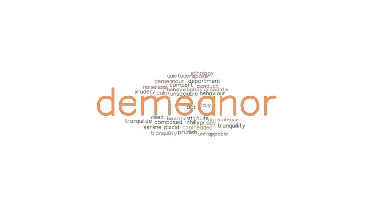 DEMEANOR: Synonyms and Related Words. What is Another Word for DEMEANOR ...