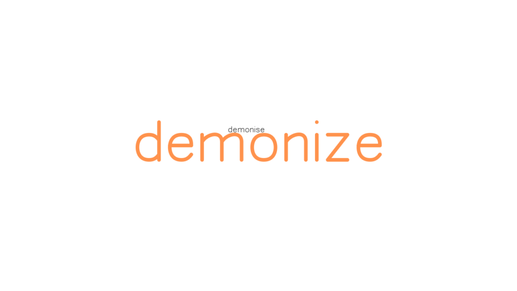 DEMONIZE: Synonyms and Related Words. What is Another Word for DEMONIZE ...