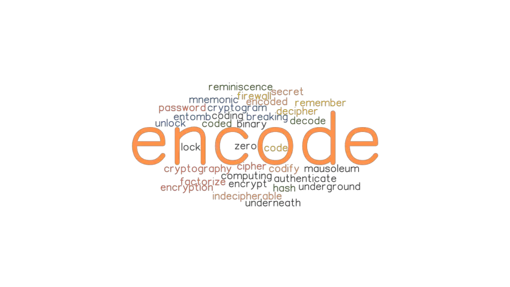 ENCODE: Synonyms and Related Words. What is Another Word for ENCODE ...