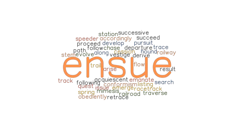 ENSUE: Synonyms and Related Words. What is Another Word for ENSUE ...