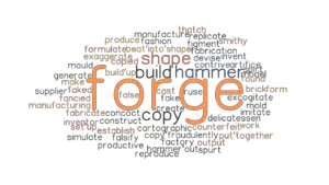 FORGE: Synonyms and Related Words. What is Another Word for FORGE ...
