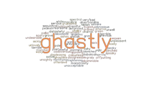GHASTLY: Synonyms and Related Words. What is Another Word for GHASTLY ...