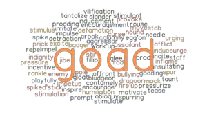 GOAD: Synonyms and Related Words. What is Another Word for GOAD ...