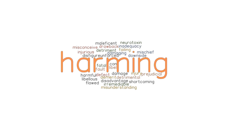 HARMING: Synonyms and Related Words. What is Another Word for HARMING ...