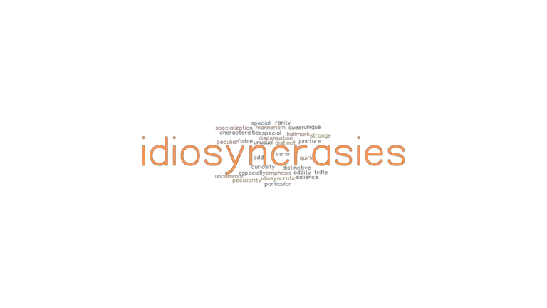 IDIOSYNCRASIES: Synonyms and Related Words. What is Another Word for ...
