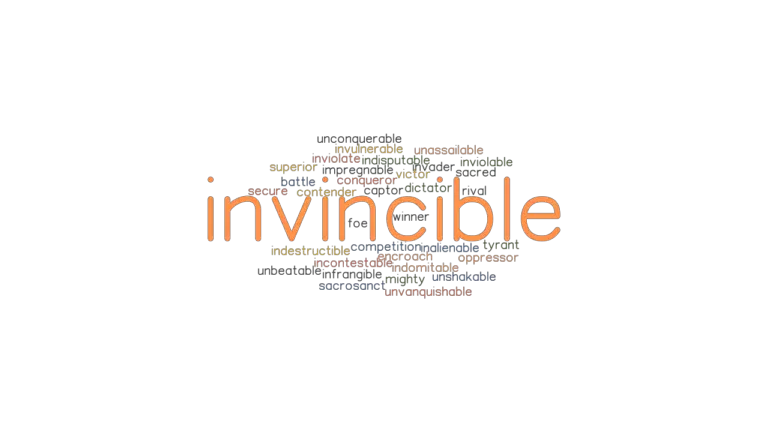 INVINCIBLE: Synonyms and Related Words. What is Another Word for ...