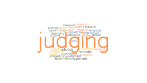 JUDGING: Synonyms and Related Words. What is Another Word for JUDGING ...