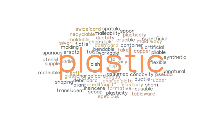 PLASTIC: Synonyms and Related Words. What is Another Word for PLASTIC ...