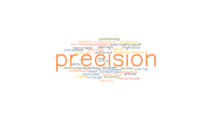 PRECISION: Synonyms and Related Words. What is Another Word for ...