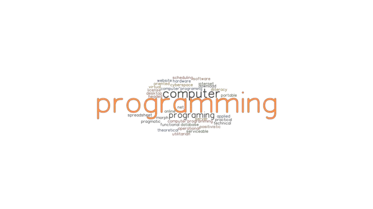 PROGRAMMING: Synonyms and Related Words. What is Another Word for ...