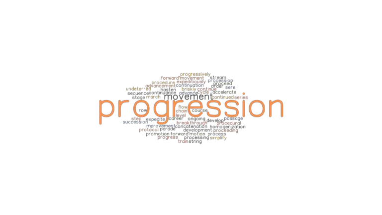 PROGRESSION: Synonyms and Related Words. What is Another Word for ...