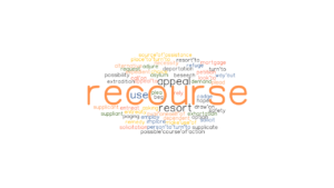 RECOURSE: Synonyms and Related Words. What is Another Word for RECOURSE ...