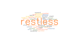 RESTLESS: Synonyms and Related Words. What is Another Word for RESTLESS ...