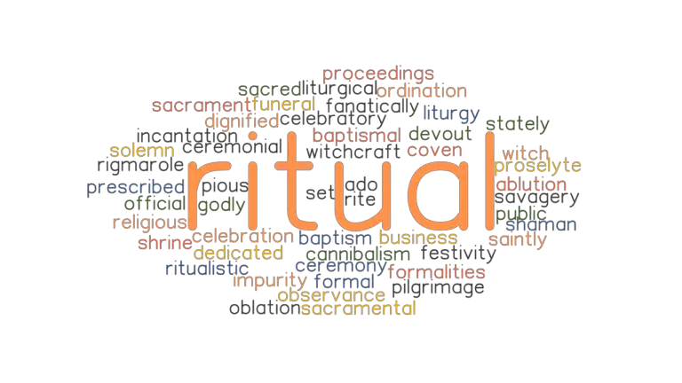 RITUAL: Synonyms and Related Words. What is Another Word for RITUAL ...