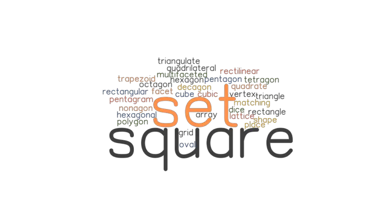SET SQUARE: Synonyms and Related Words. What is Another Word for SET ...