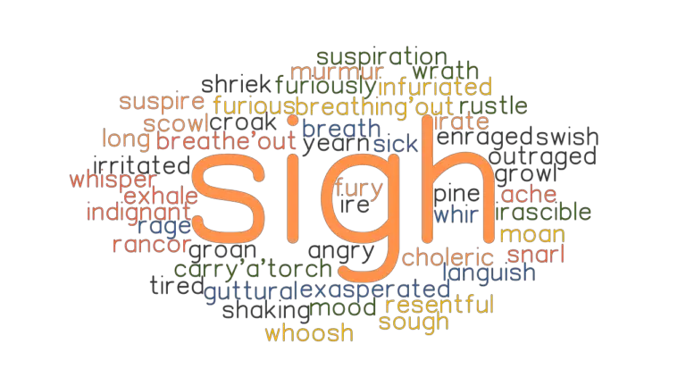 SIGH: Synonyms and Related Words. What is Another Word for SIGH ...