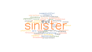 SINISTER: Synonyms and Related Words. What is Another Word for SINISTER ...