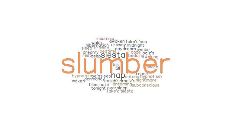 SLUMBER: Synonyms and Related Words. What is Another Word for SLUMBER ...