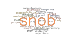 SNOB: Synonyms and Related Words. What is Another Word for SNOB ...