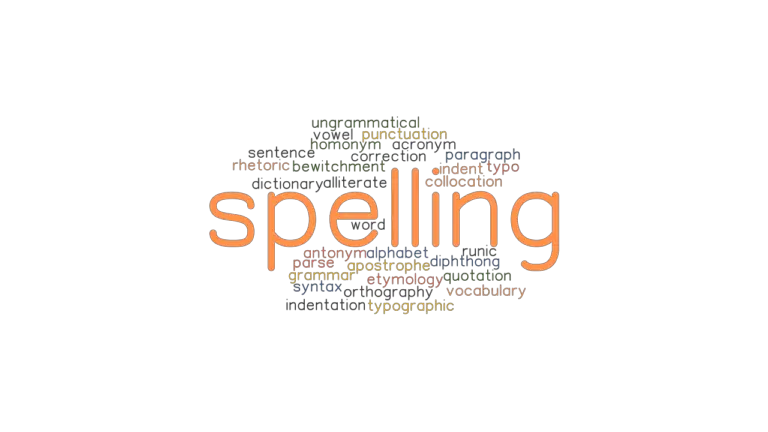 SPELLING: Synonyms and Related Words. What is Another Word for SPELLING ...