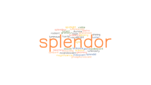 SPLENDOR: Synonyms and Related Words. What is Another Word for SPLENDOR ...