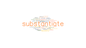 SUBSTANTIATE: Synonyms and Related Words. What is Another Word for ...