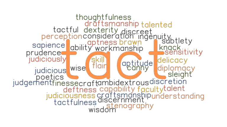 TACT: Synonyms and Related Words. What is Another Word for TACT ...