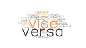 VICE VERSA: Synonyms and Related Words. What is Another Word for VICE ...