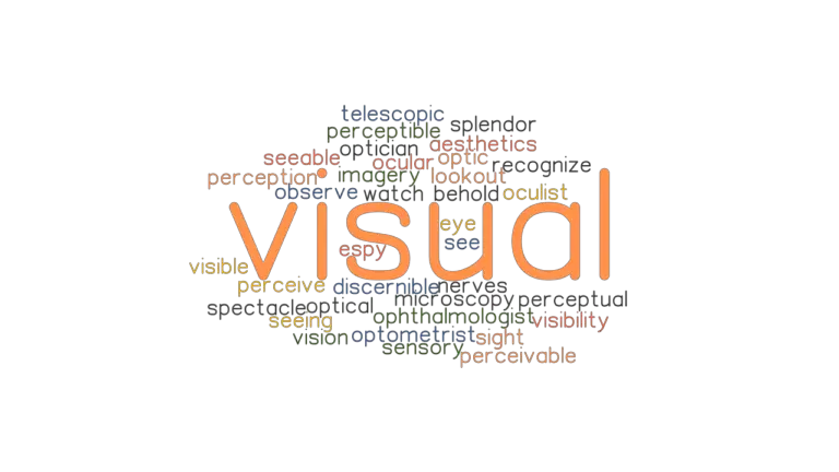 VISUAL: Synonyms and Related Words. What is Another Word for VISUAL ...