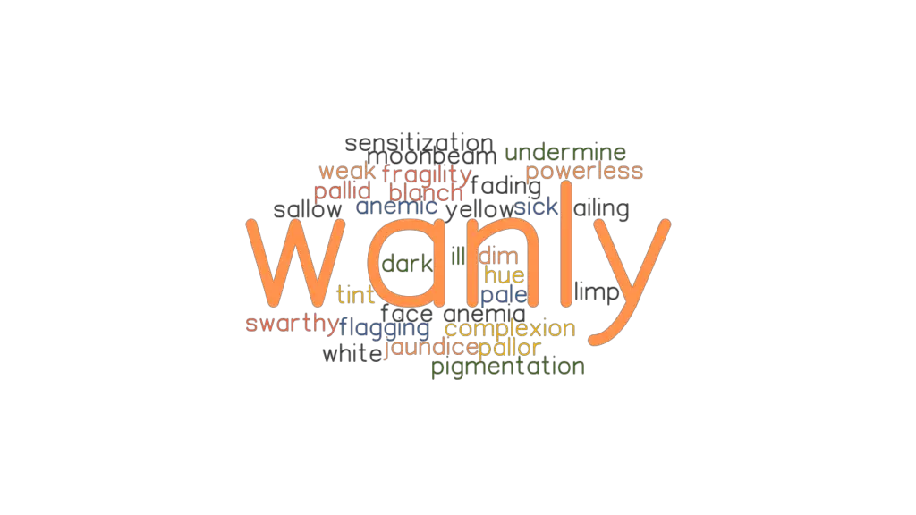 WANLY: Synonyms and Related Words. What is Another Word for WANLY ...