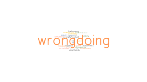 WRONGDOING: Synonyms and Related Words. What is Another Word for ...