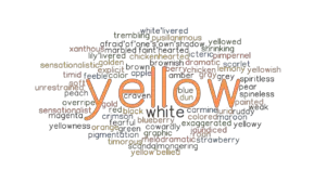 YELLOW: Synonyms and Related Words. What is Another Word for YELLOW ...