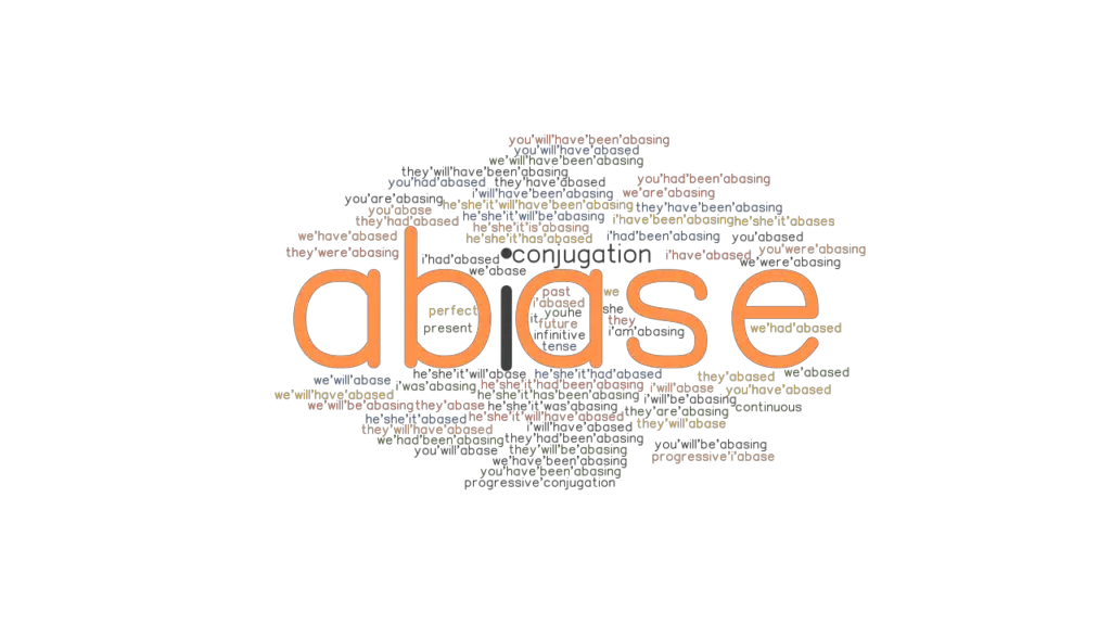 Abase Past Tense: Verb Forms, Conjugate ABASE - GrammarTOP.com