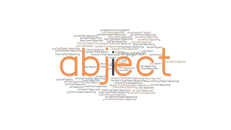 Abject Past Tense: Verb Forms, Conjugate ABJECT - GrammarTOP.com