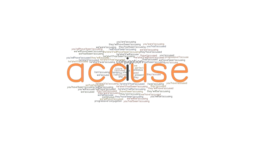 Accuse Past Tense: Verb Forms, Conjugate ACCUSE - GrammarTOP.com