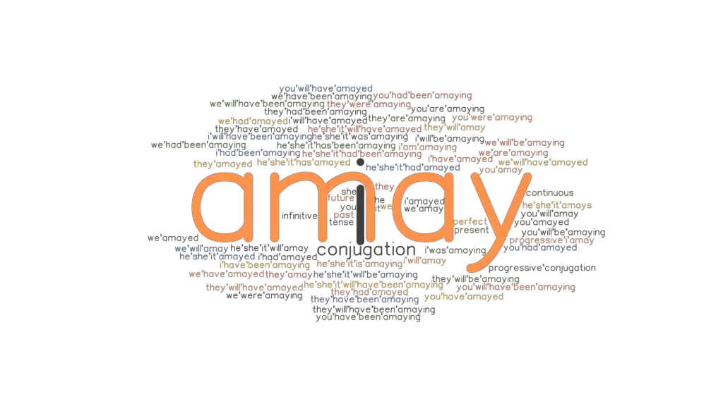 Amay Past Tense: Verb Forms, Conjugate AMAY - GrammarTOP.com