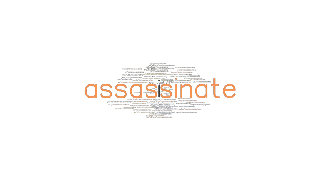 Assassinate Past Tense: Verb Forms, Conjugate ASSASSINATE - GrammarTOP.com